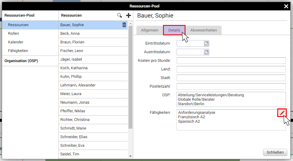 Mit Hilfe von Fähigkeiten die passenden Leute finden – Meisterplan Help ...